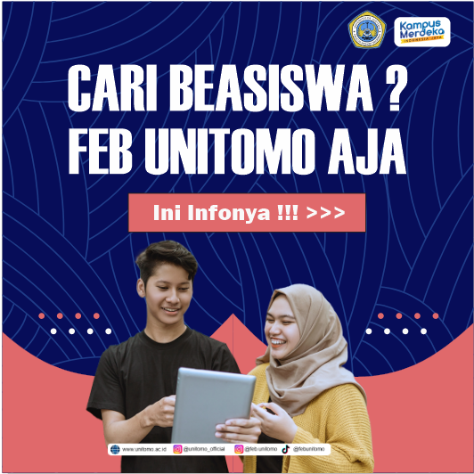 Cari Beasiswa? FEB Unitomo Saja.. Cek Info Lengkapnya